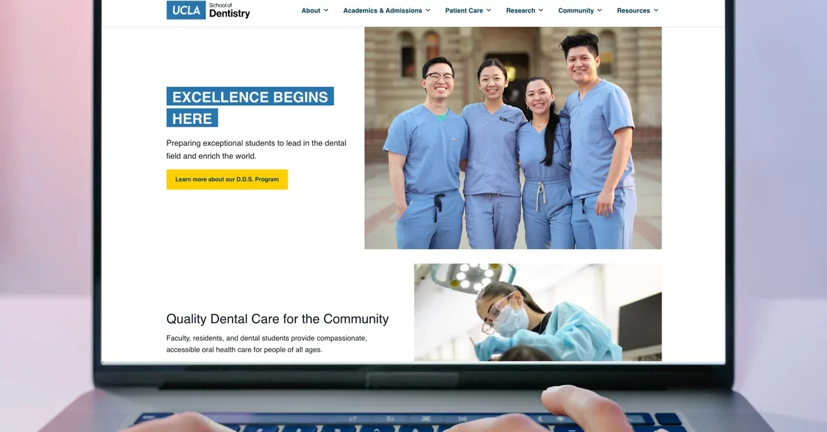 UCLA School of Dentistry Introduces Refreshed Website | UCLA School of ...